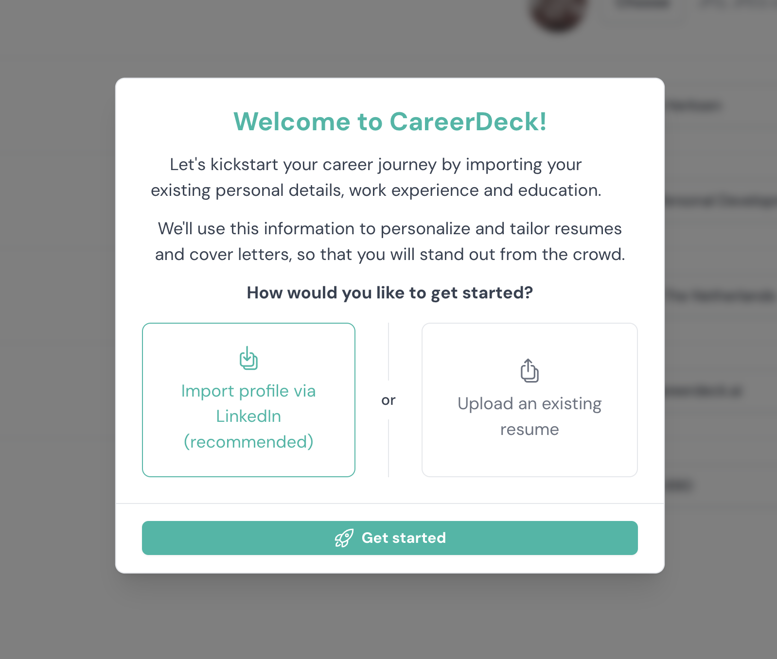 CareerDeck AI - Supercharge your Job Search with AI | CareerDeck AI